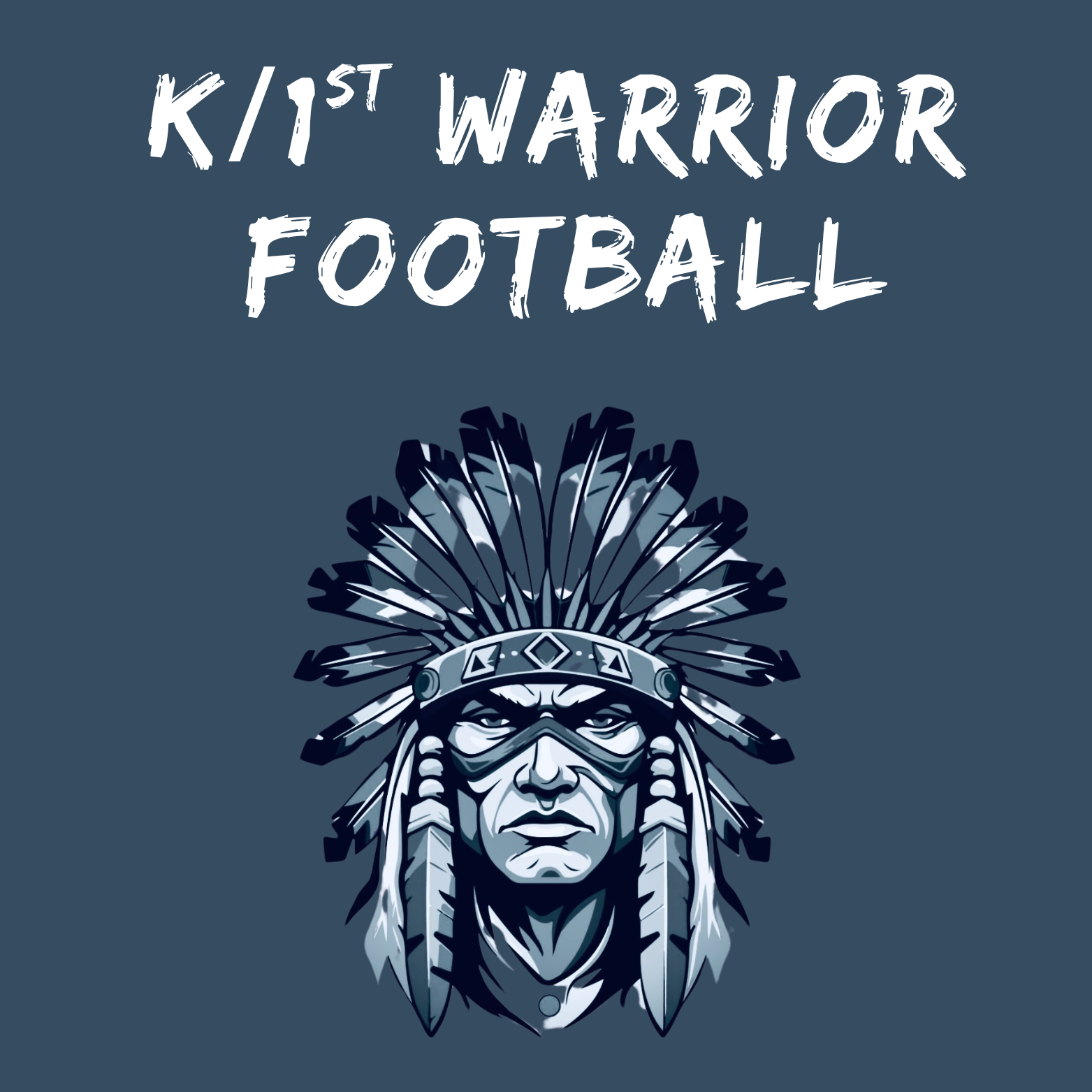 K/1st Warrior Football – Katie Rose Designs